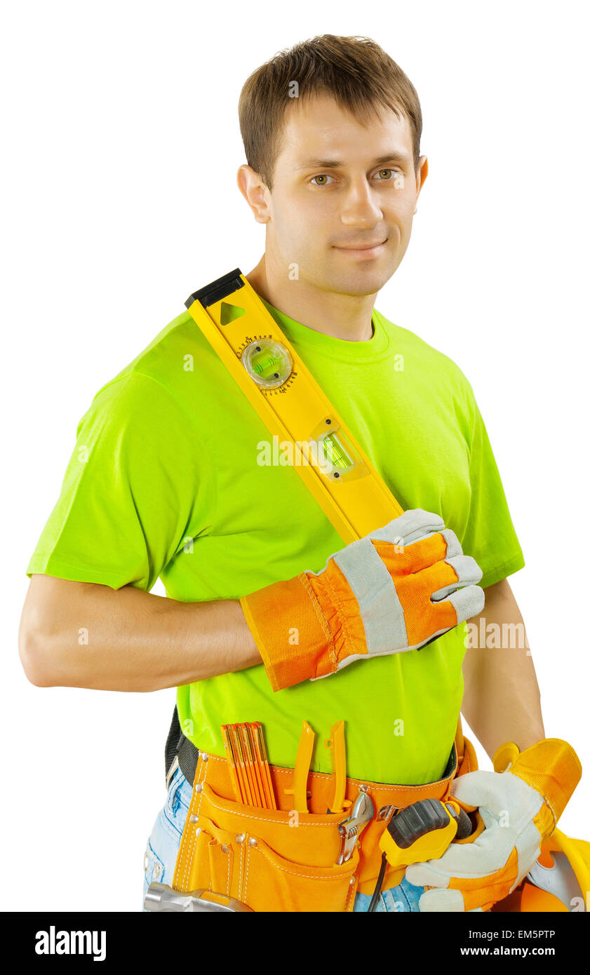 Construction worker hammer isolated hi-res stock photography and images ...