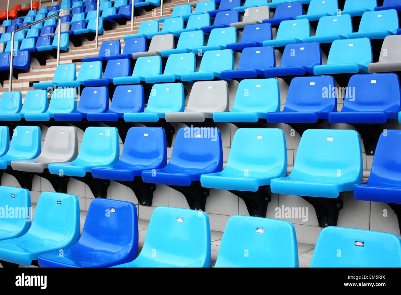 Audience seat in stadium Stock Photo - Alamy