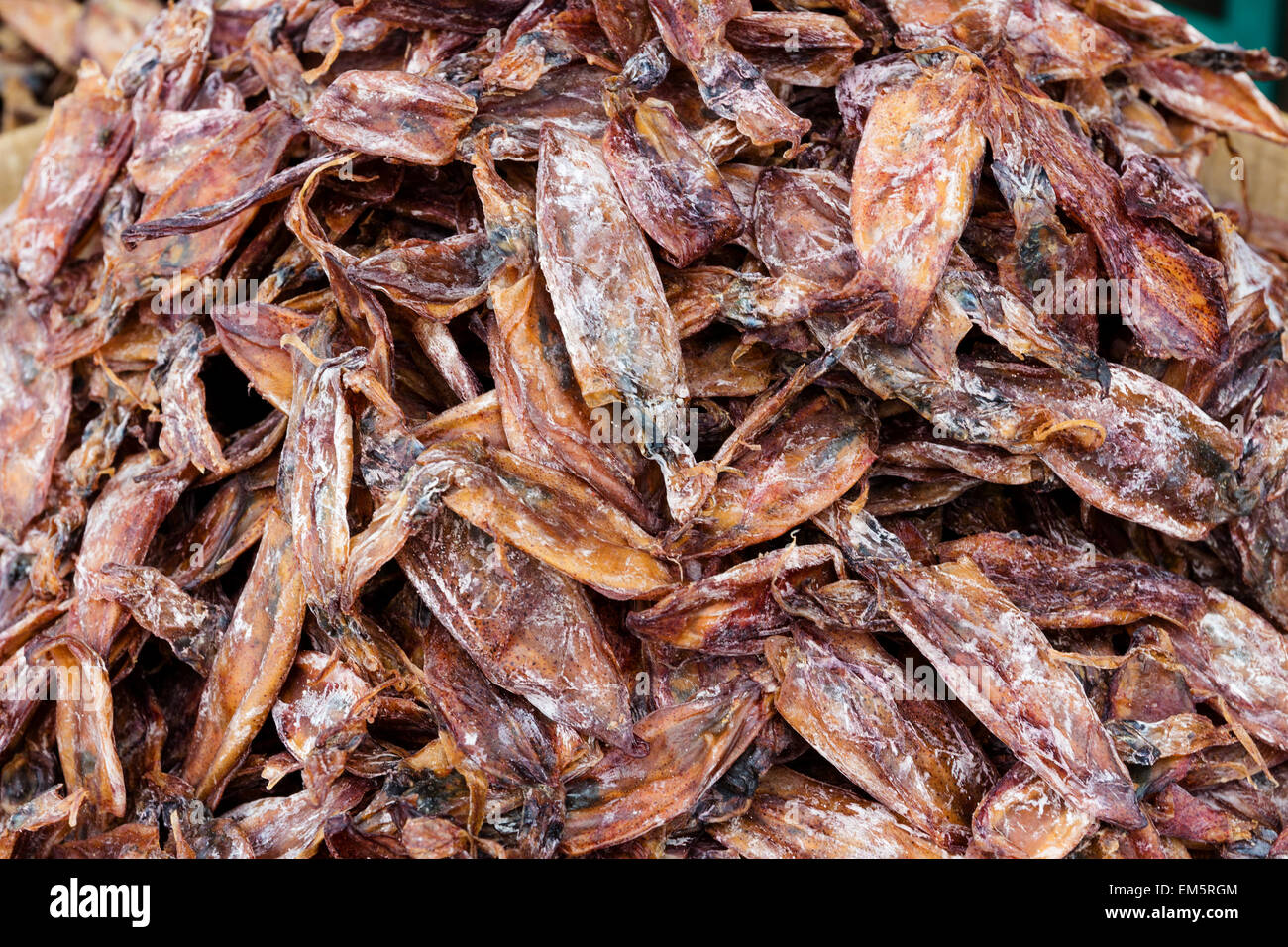 Dried squid at thailand hi-res stock photography and images - Alamy