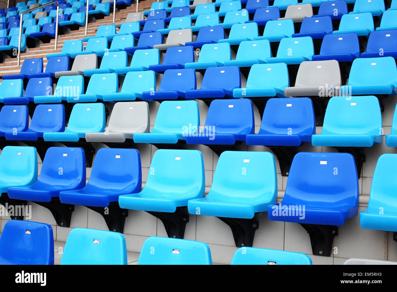 Audience seat in stadium Stock Photo - Alamy