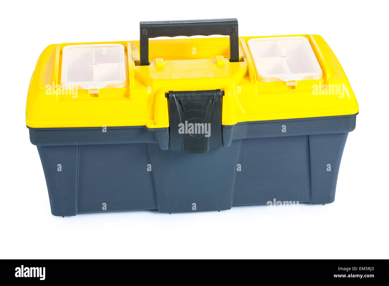 Empty yellow tool box on hi-res stock photography and images - Alamy