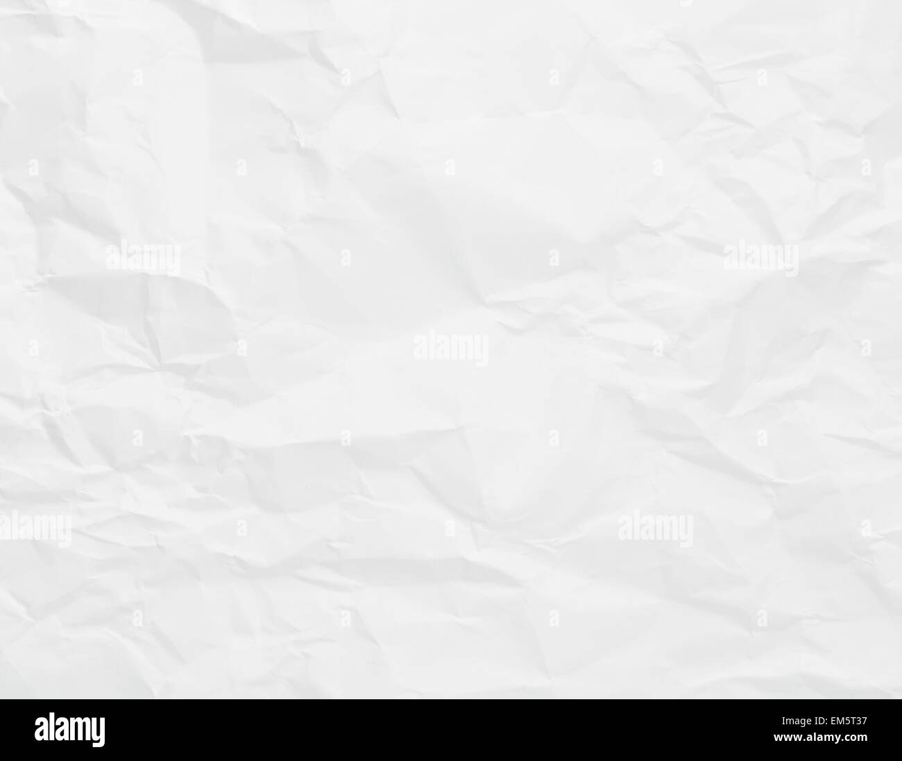 White wrinkled paper background texture Stock Photo - Alamy