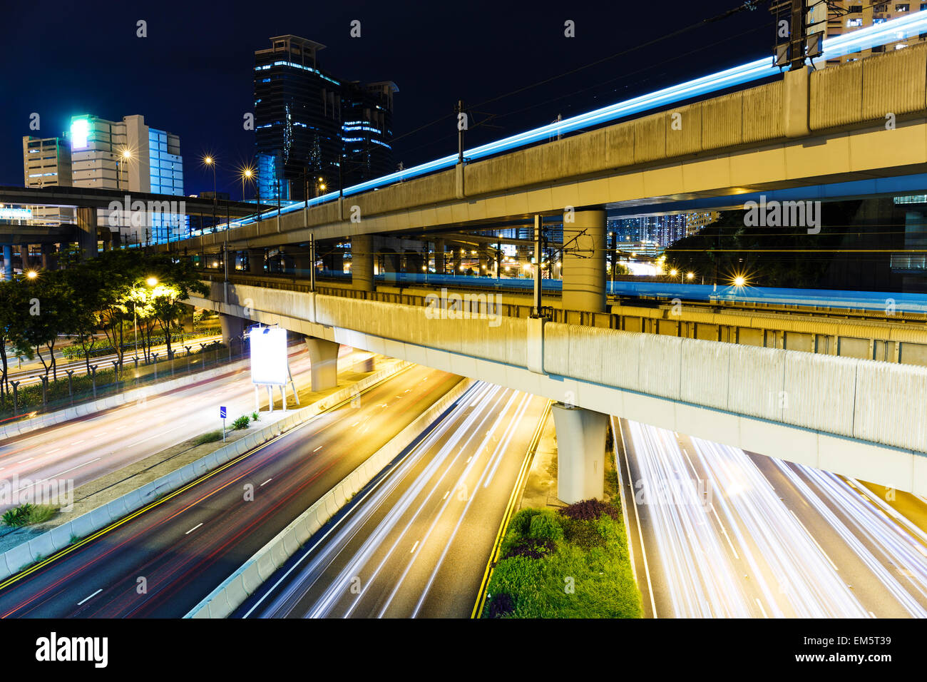 Busy transportation system and expressway hi-res stock photography and ...