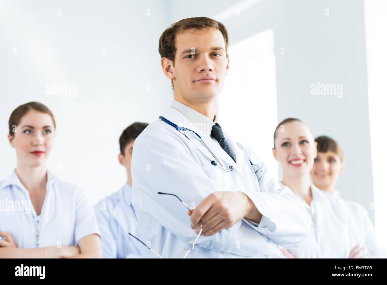 team of doctors Stock Photo - Alamy