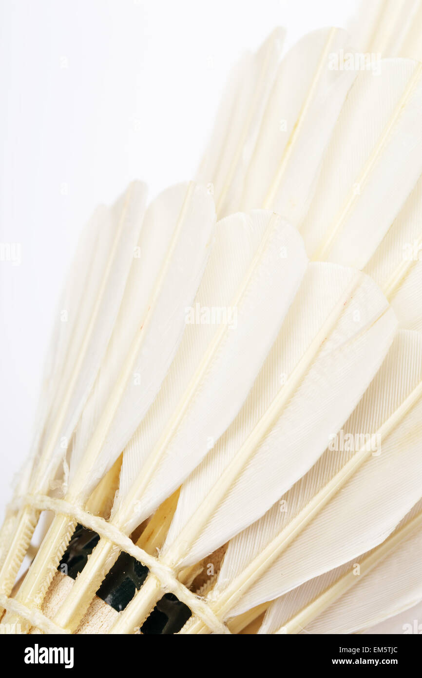 Badminton racket close up Stock Photo - Alamy