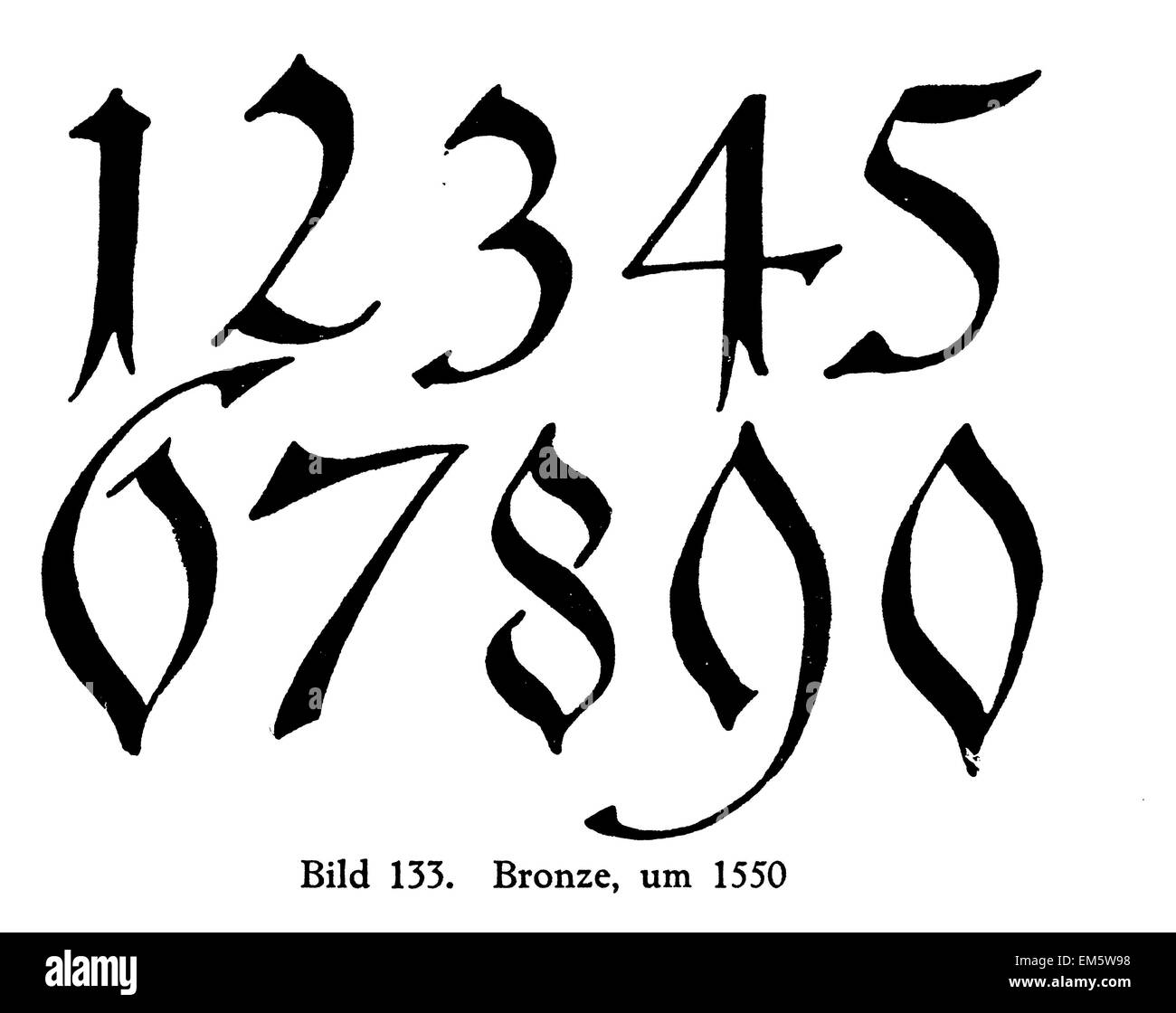 Black numbers on white Black and White Stock Photos & Images - Alamy