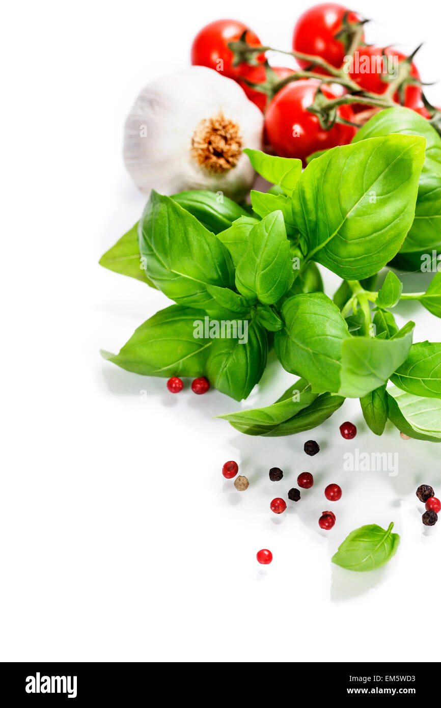 Fresh vegetables on meal Cut Out Stock Images & Pictures - Alamy