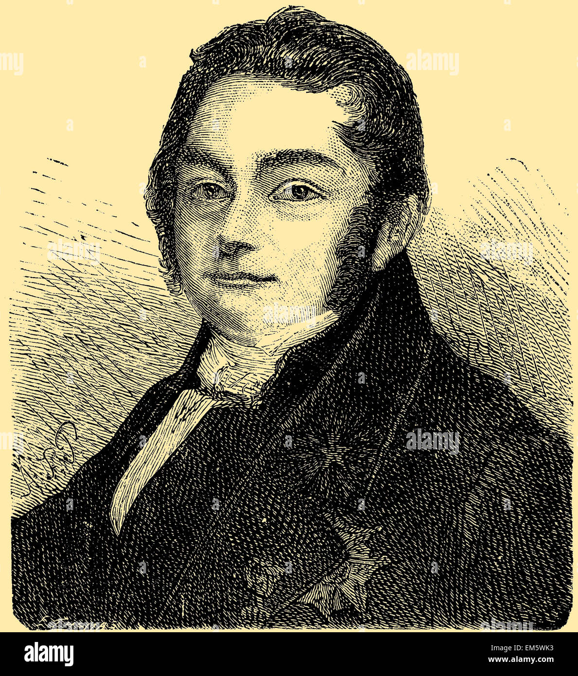 Jöns Jacob Berzelius (1779 – 1848), Swedish chemist Stock Photo - Alamy