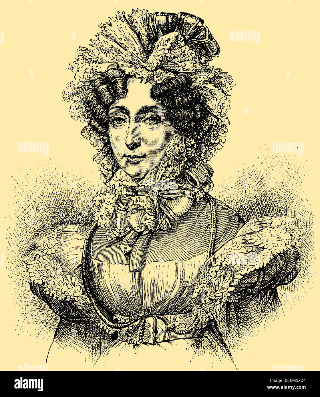 Maria Amalia of Naples and Sicily Stock Photo - Alamy