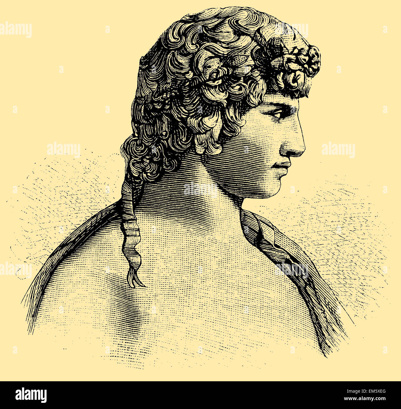 Emperor hadrian antinous hi-res stock photography and images - Alamy