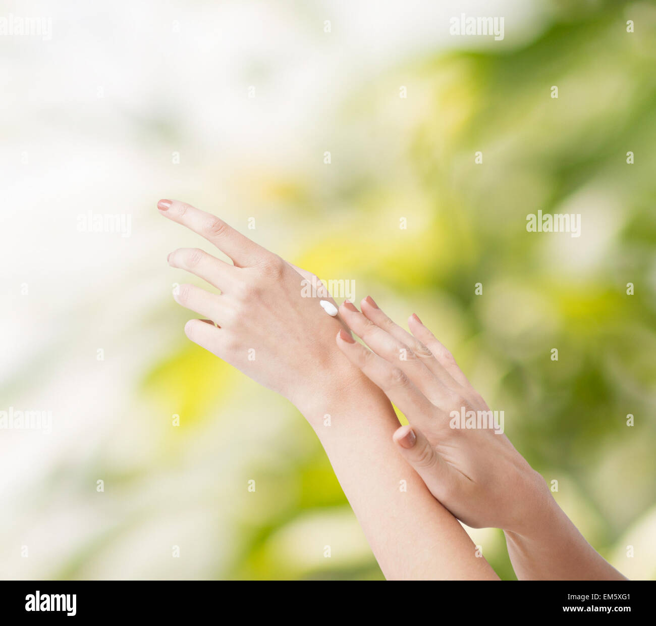 female soft skin hands Stock Photo - Alamy