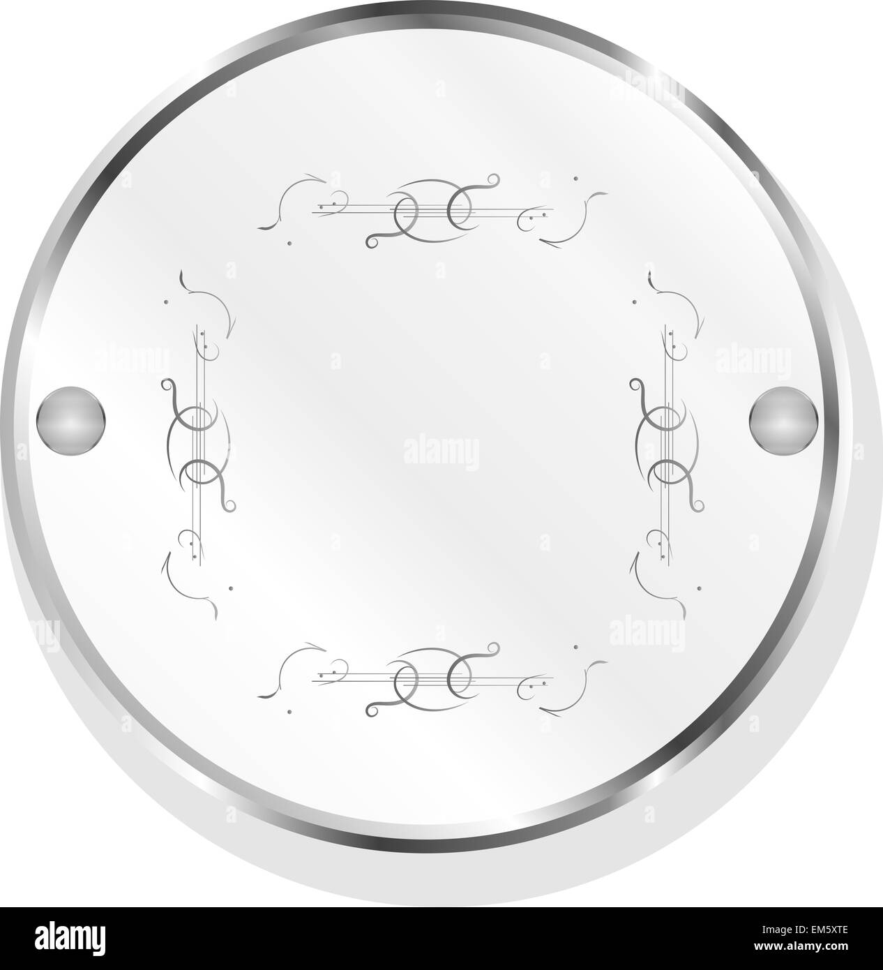 metal icon on white isolated background Stock Photo - Alamy