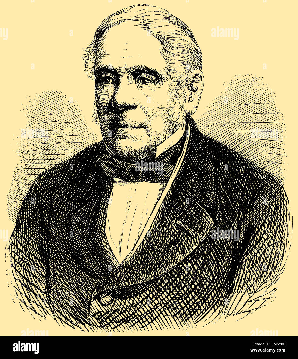 Daniel-François-Esprit Auber, a French composer Stock Photo - Alamy