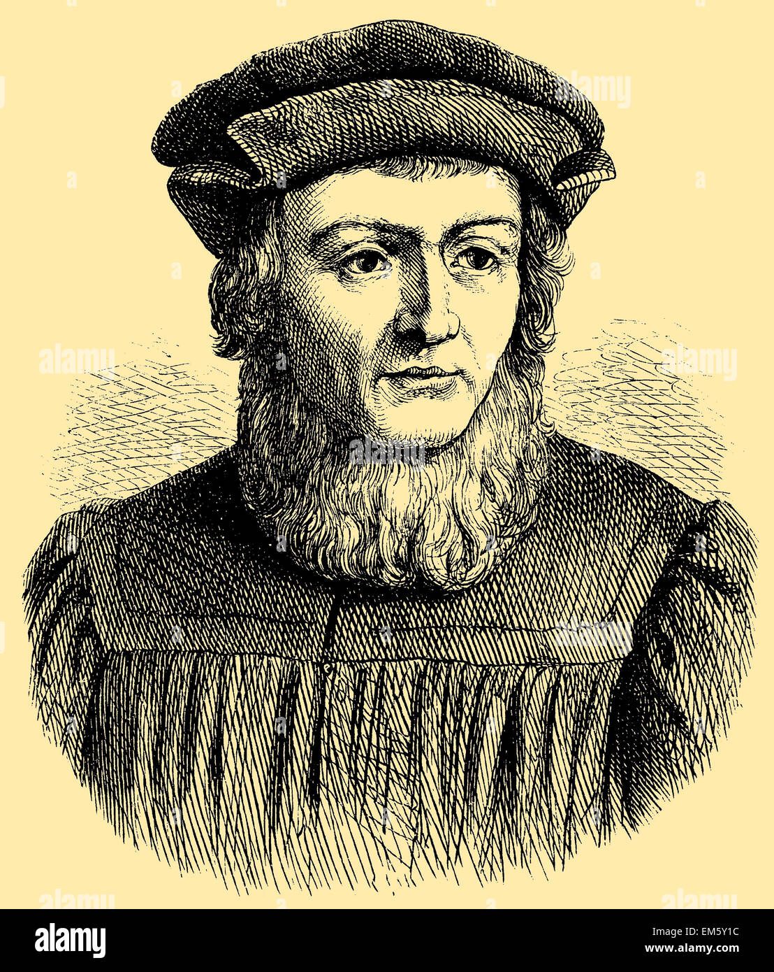 Johannes Aventinus (1477 - 1534), German historian and philologist ...