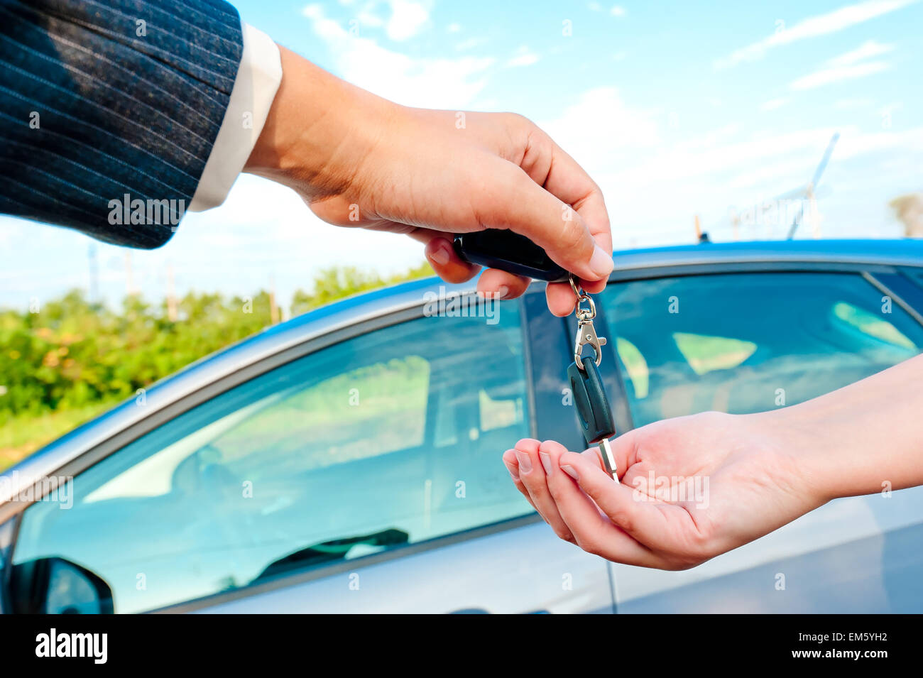 Buying a car keys close hi-res stock photography and images - Alamy