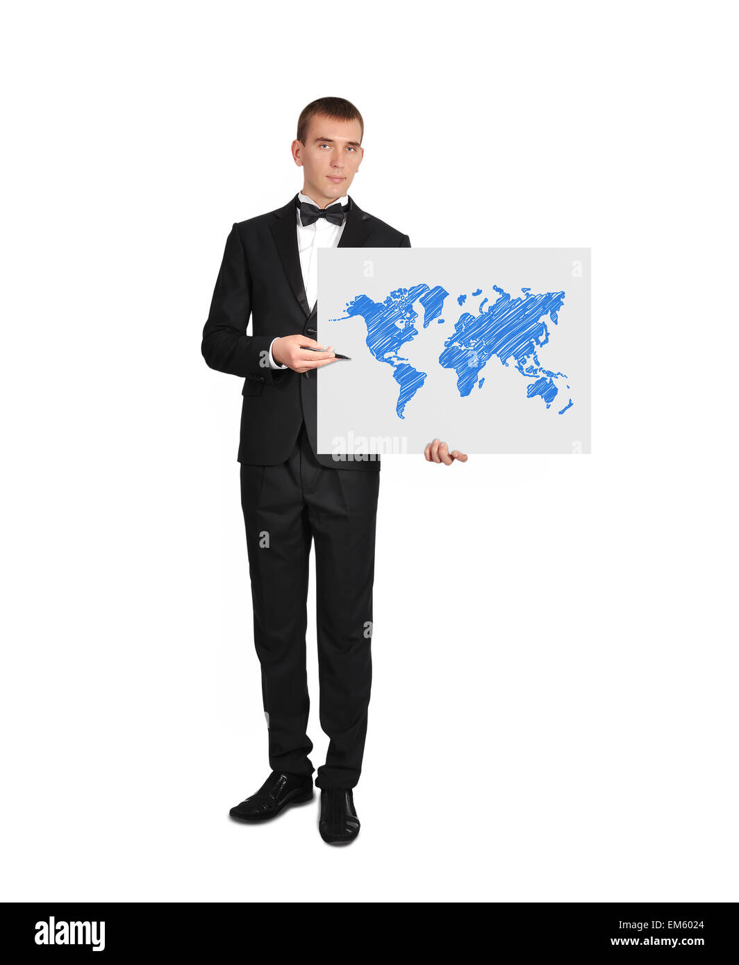 World map land in Cut Out Stock Images & Pictures - Alamy