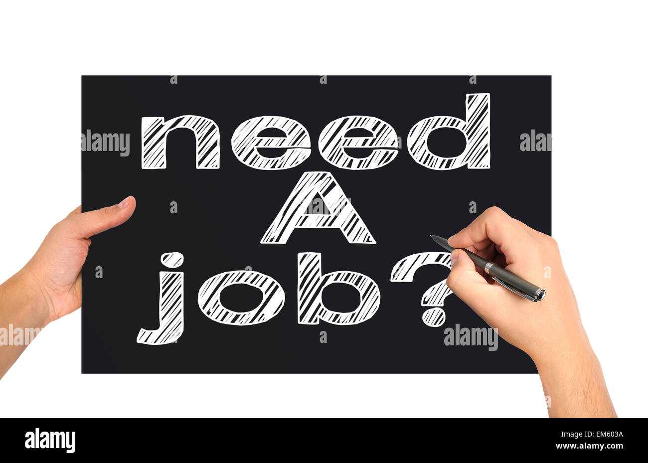 Need work text on Cut Out Stock Images & Pictures - Alamy