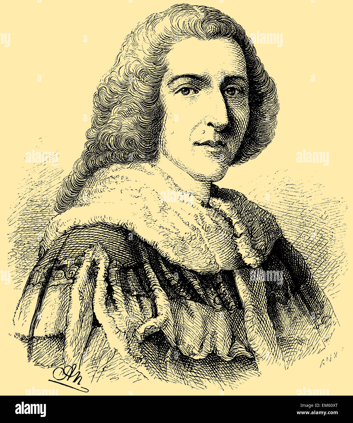 William Pitt, 1st Earl of Chatham (William Pitt the Elder) (1708–1778 ...