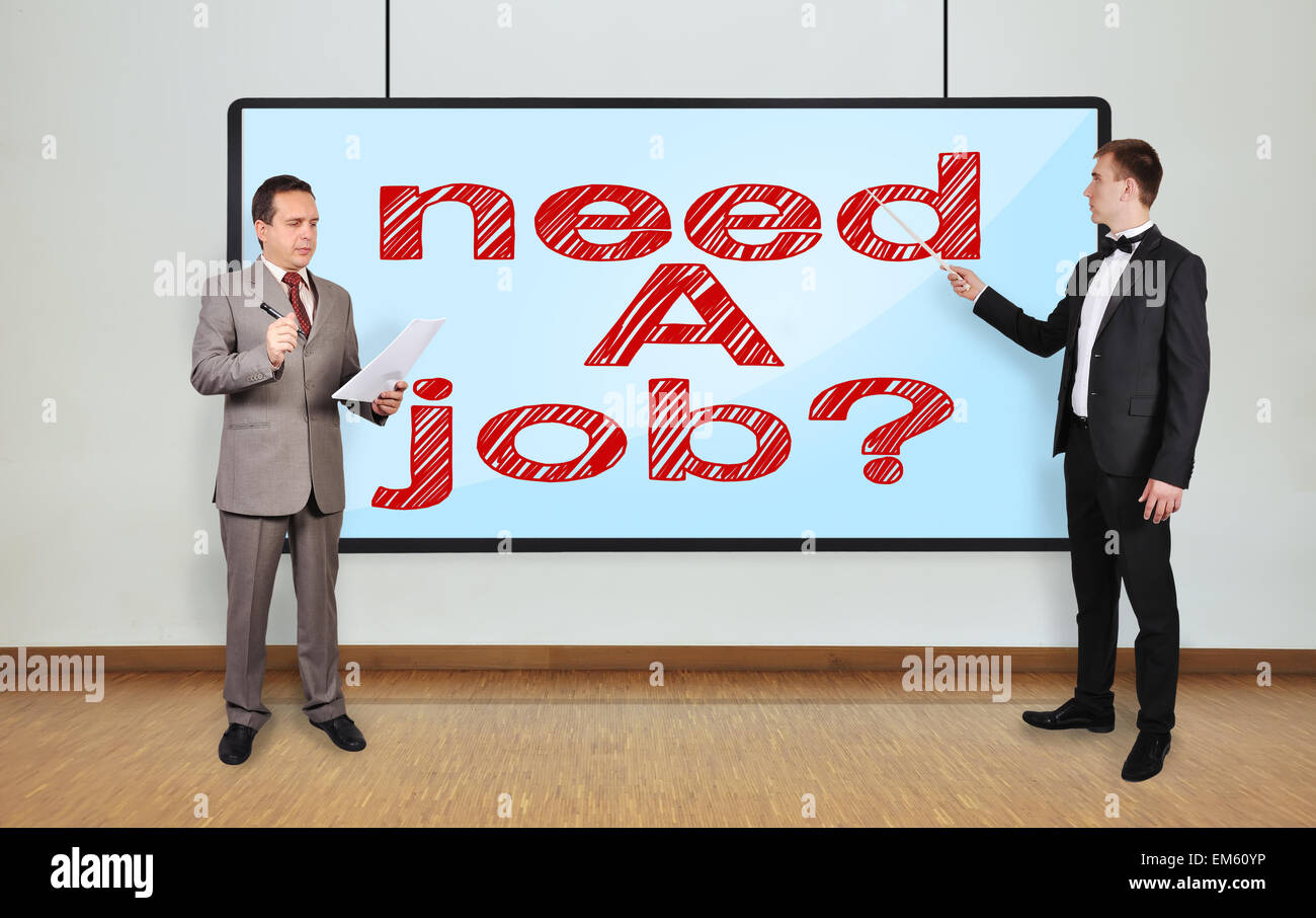 need a job Stock Photo - Alamy