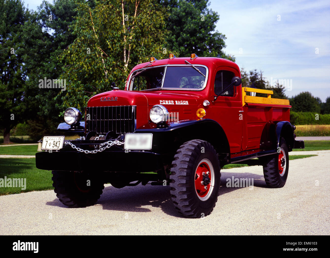1956 Fargo Power Wagon Stock Photo - Alamy