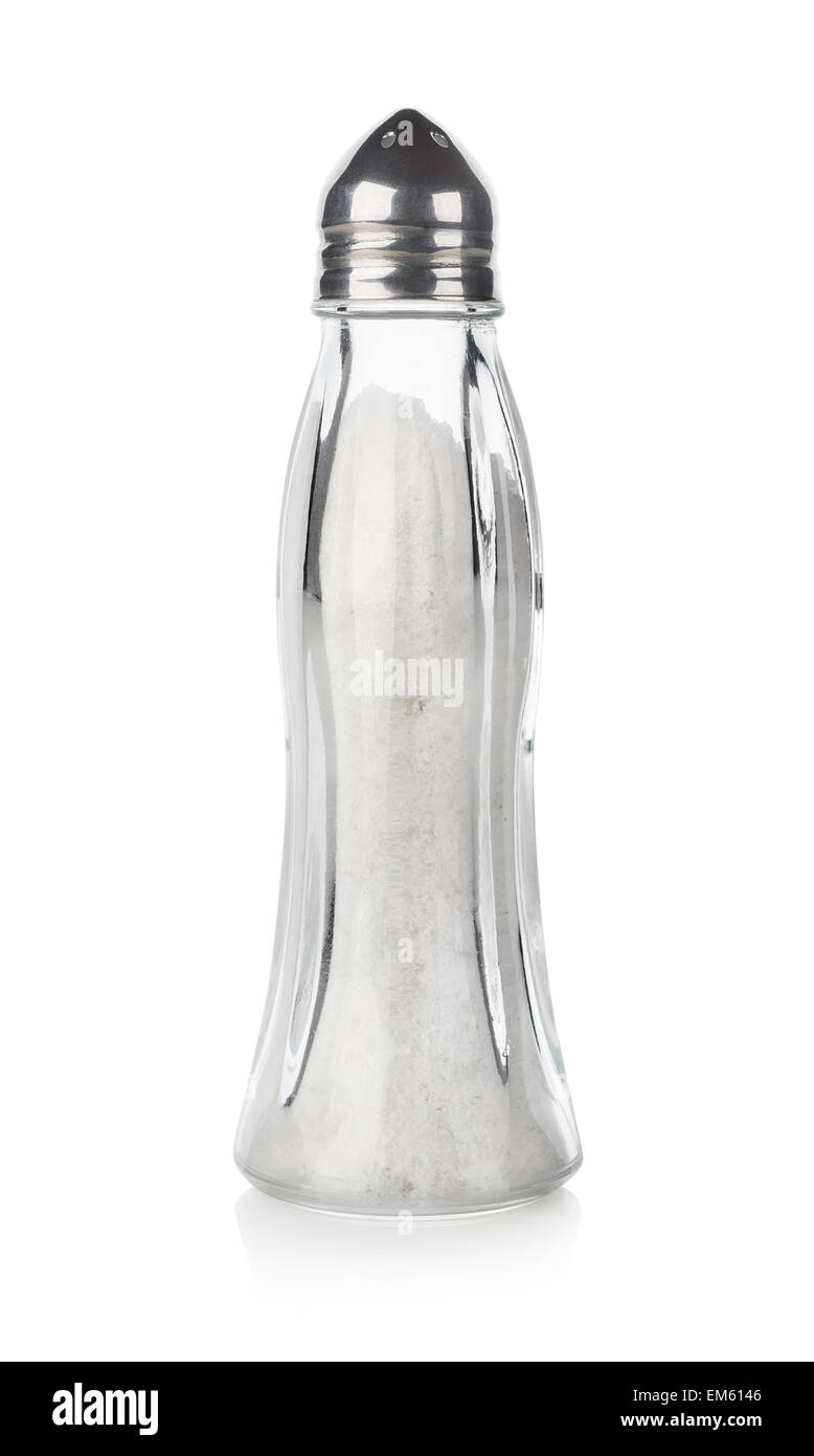Salt shaker on white background hi-res stock photography and images - Alamy