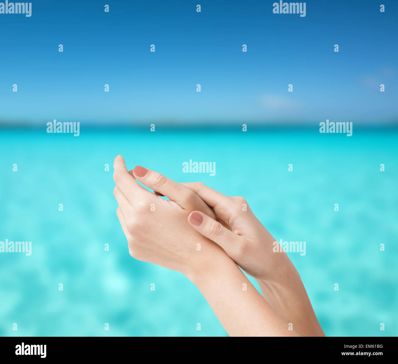female soft skin hands Stock Photo - Alamy