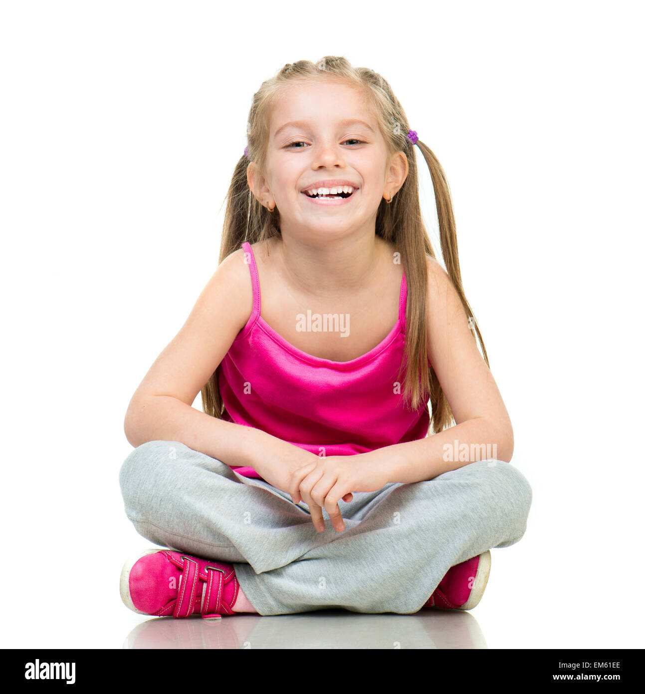 Beautiful happy smiling gymnast athlete hi-res stock photography and ...