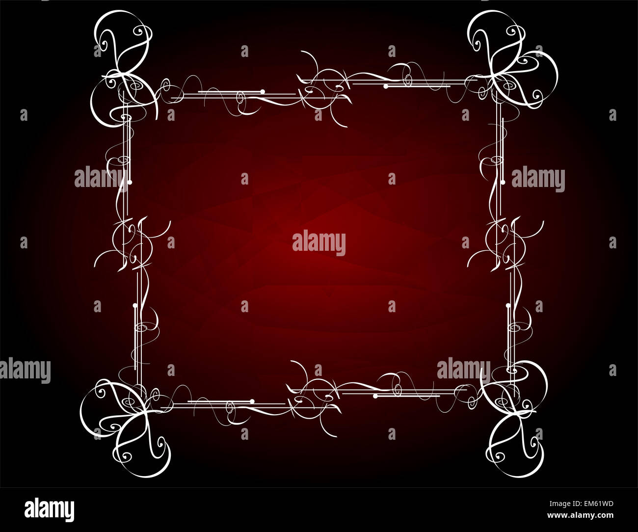 Seamless background floral ornament red. Vector illustration Stock ...