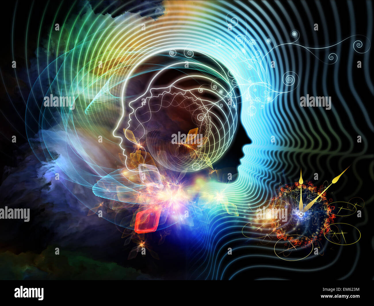 Realms of Human Mind Stock Photo - Alamy