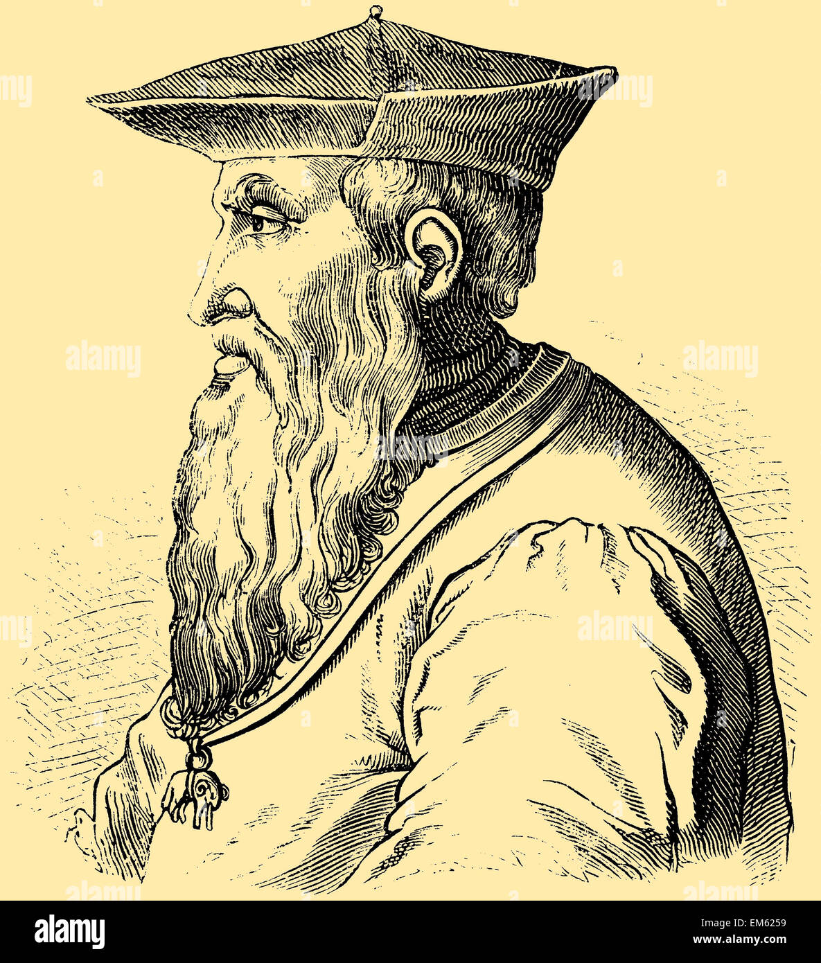 Andrea Doria (or D'Oria) (1466 - 1560), Italian condottiere and admiral ...