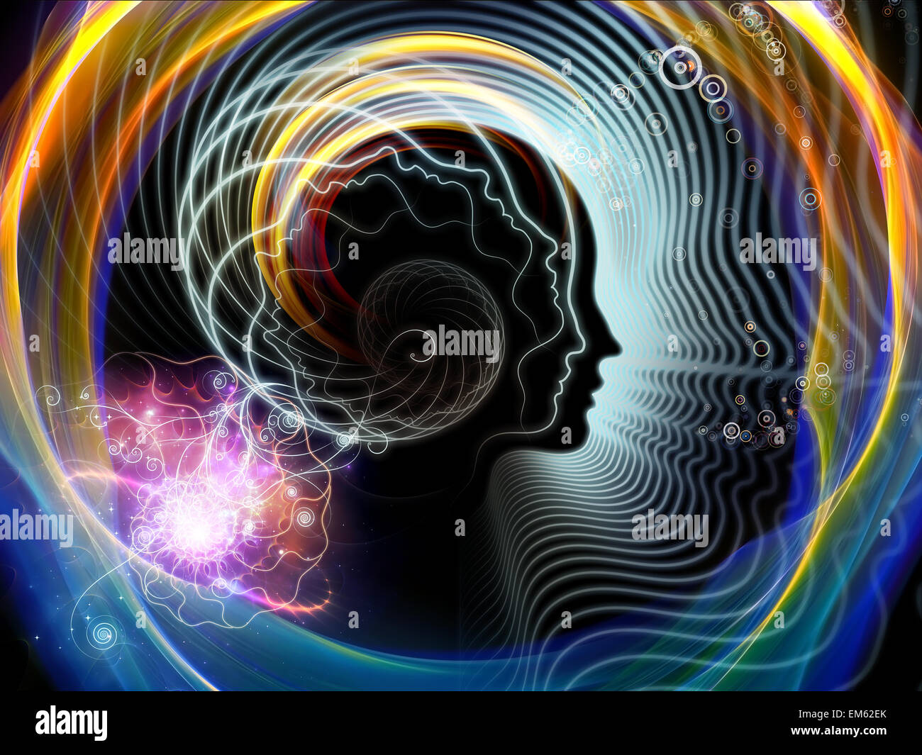 Realms of Human Mind Stock Photo - Alamy