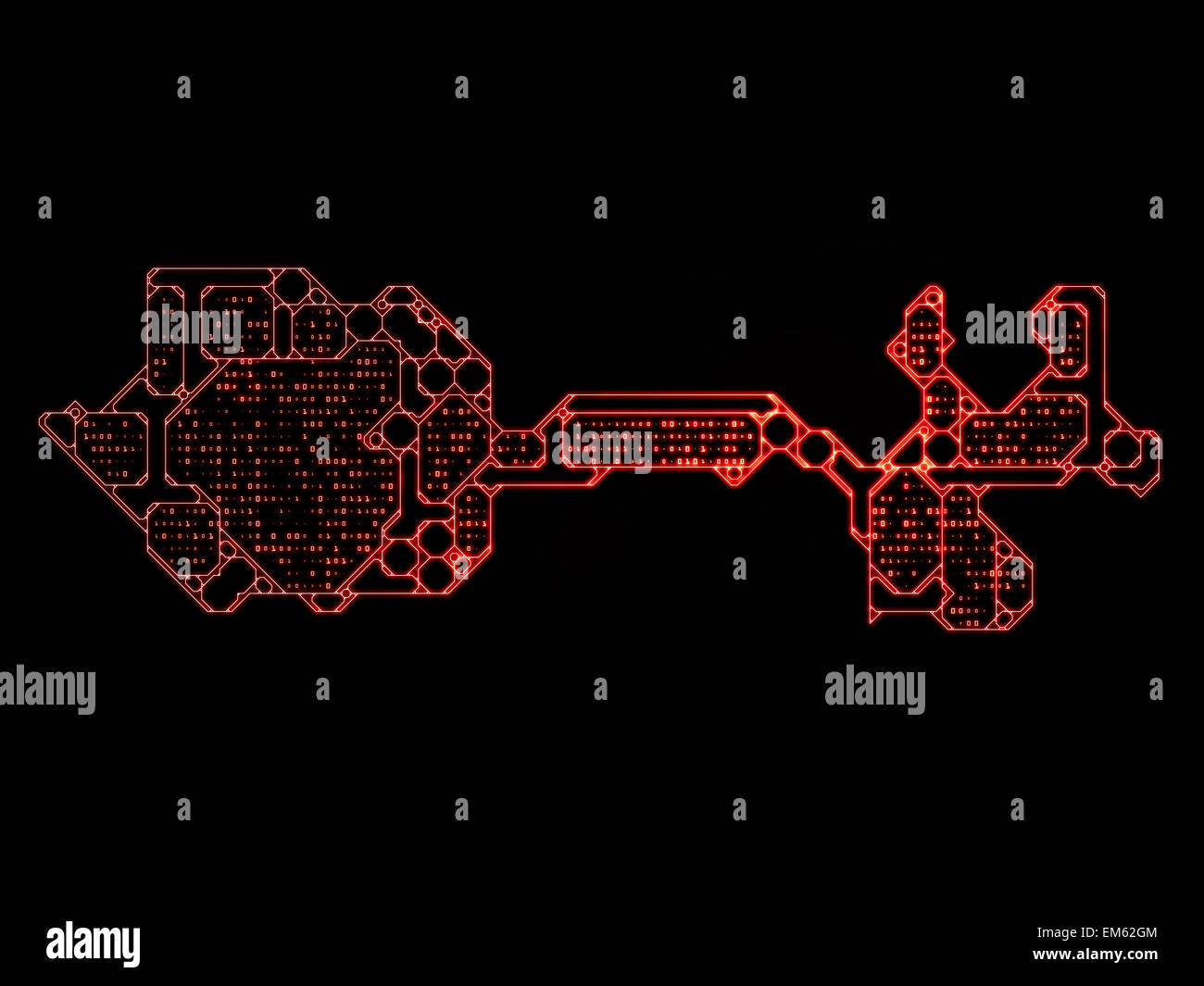 Numbers of Key Code Stock Photo - Alamy