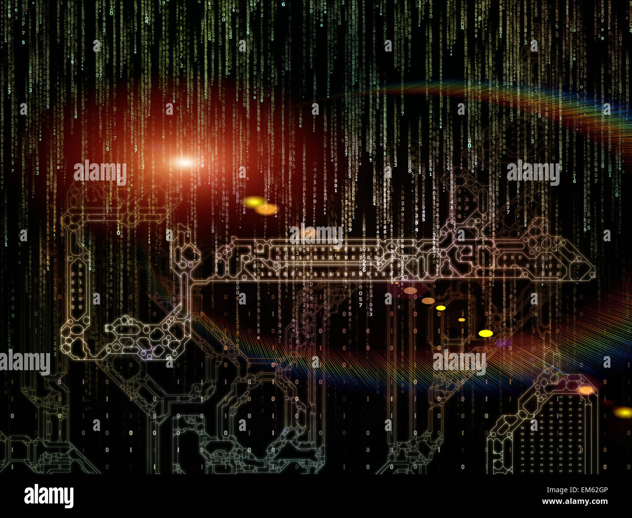 Numbers of Key Code Stock Photo - Alamy