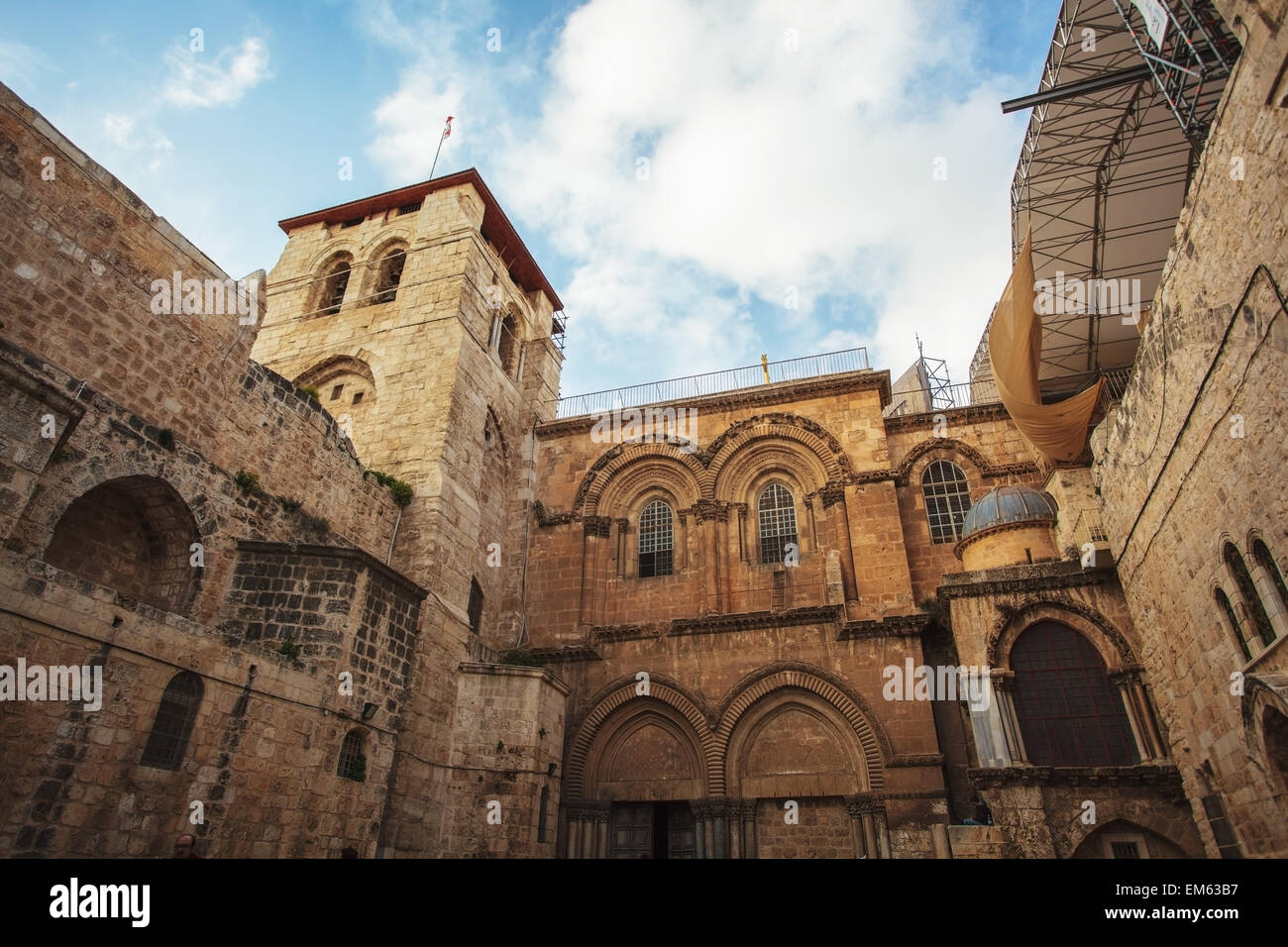 Church Of The Holy Sepulchre Golgotha Stock Photos & Church Of The Holy ...