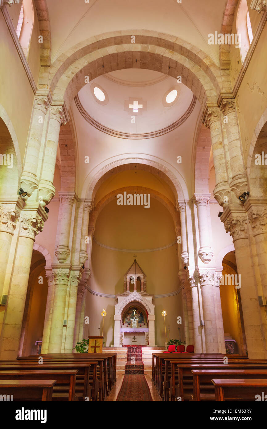 Israel, Interior of Convent of Sisters of Zion; Jerusalem Stock Photo ...