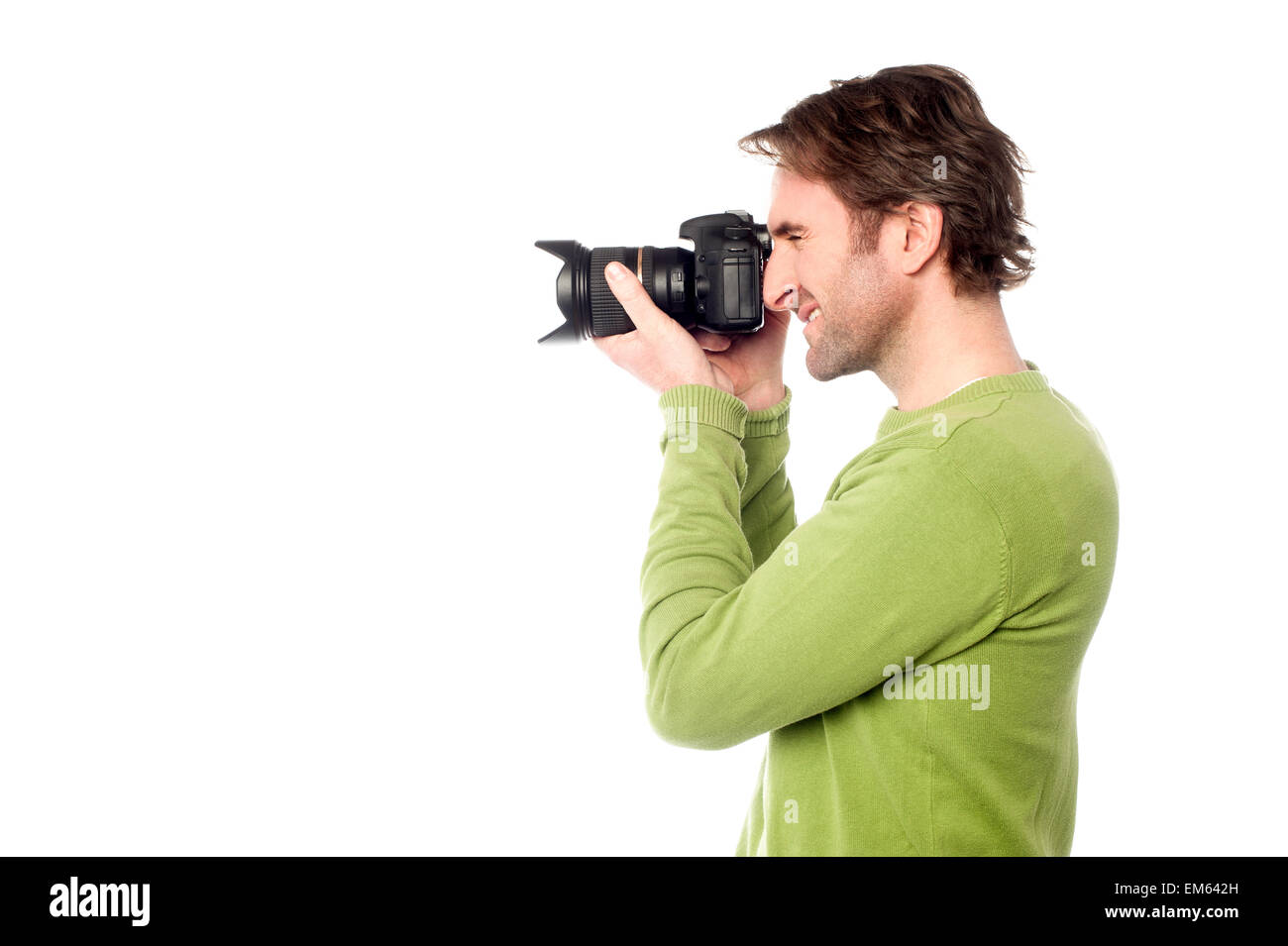 Pose for snap Cut Out Stock Images & Pictures - Alamy