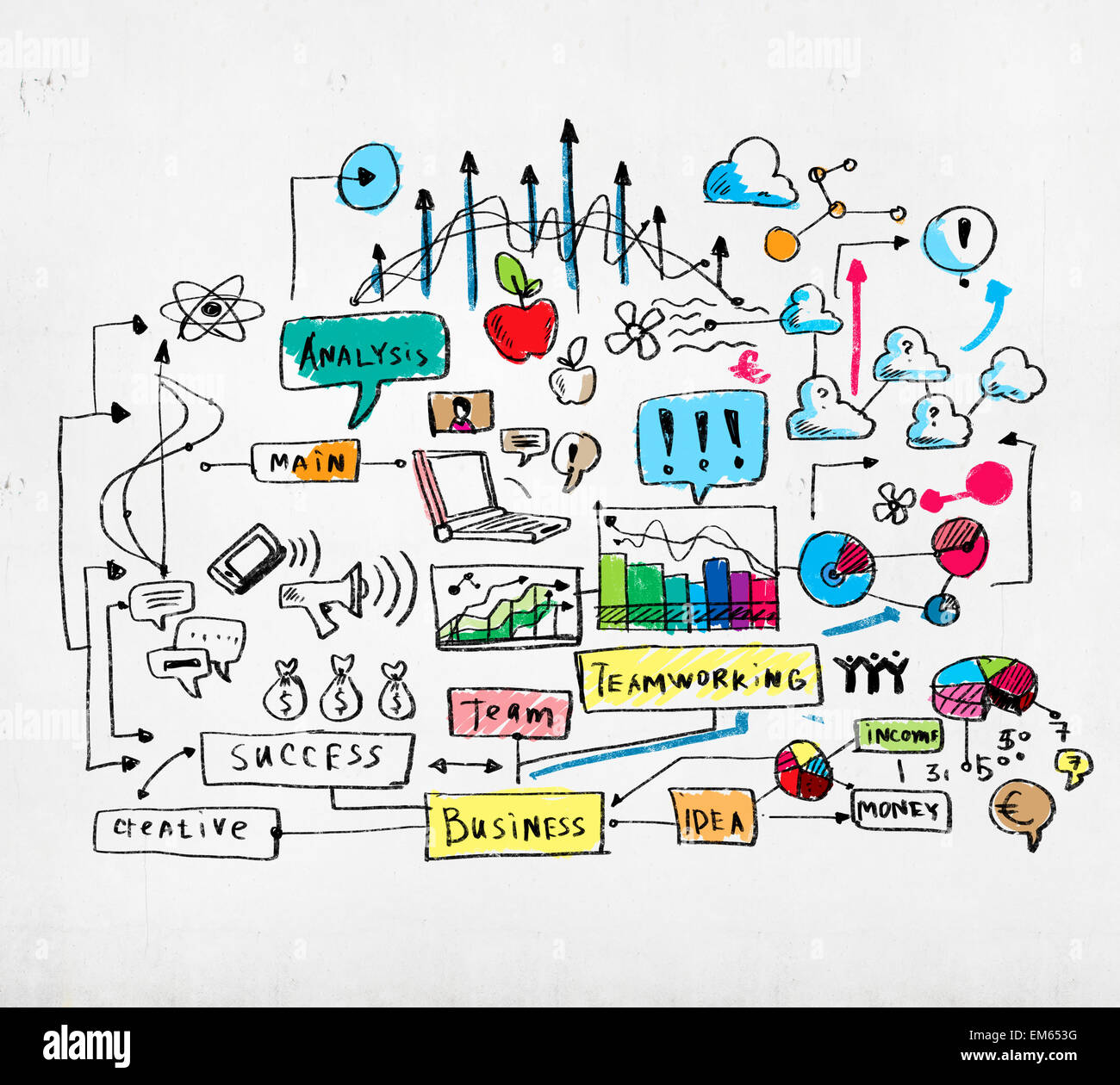 Colorful sketch hi-res stock photography and images - Alamy