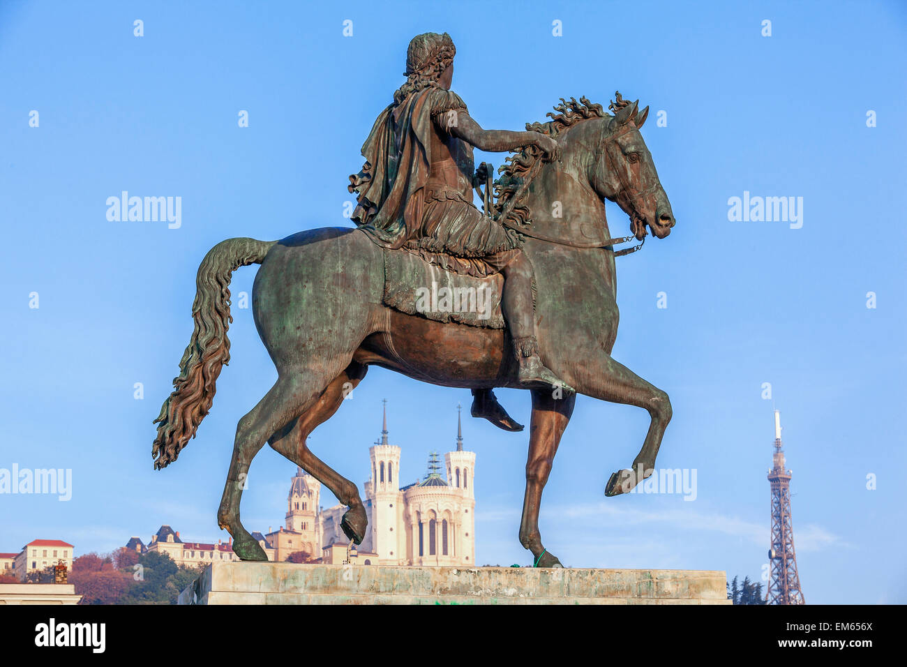 Statue fourviere basilica on hi-res stock photography and images - Alamy