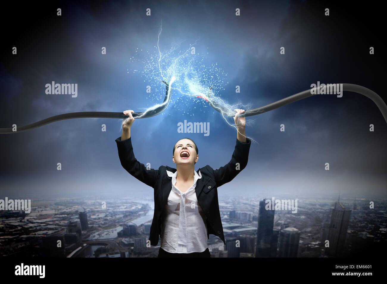 Power and energy Stock Photo - Alamy