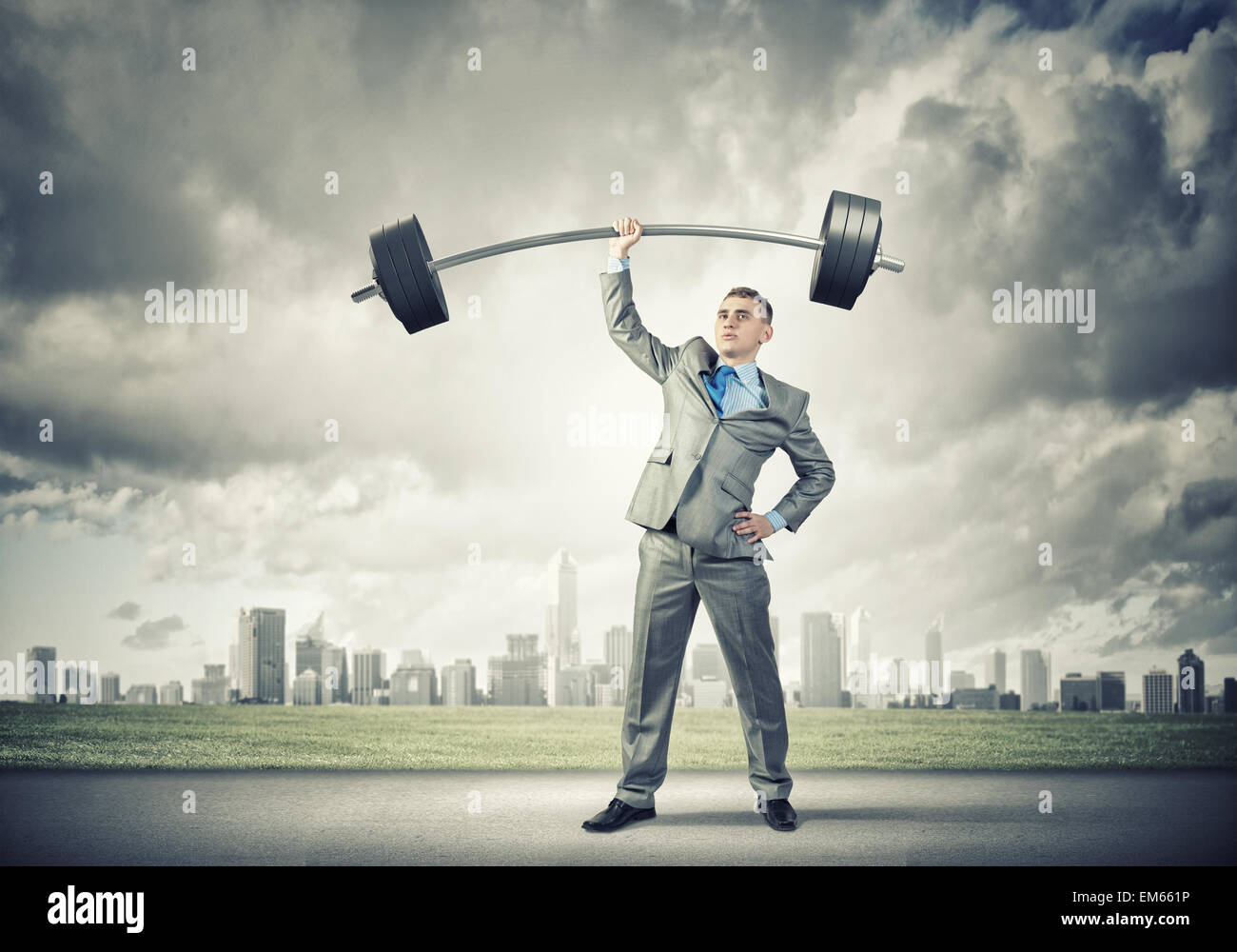 Power in business Stock Photo - Alamy