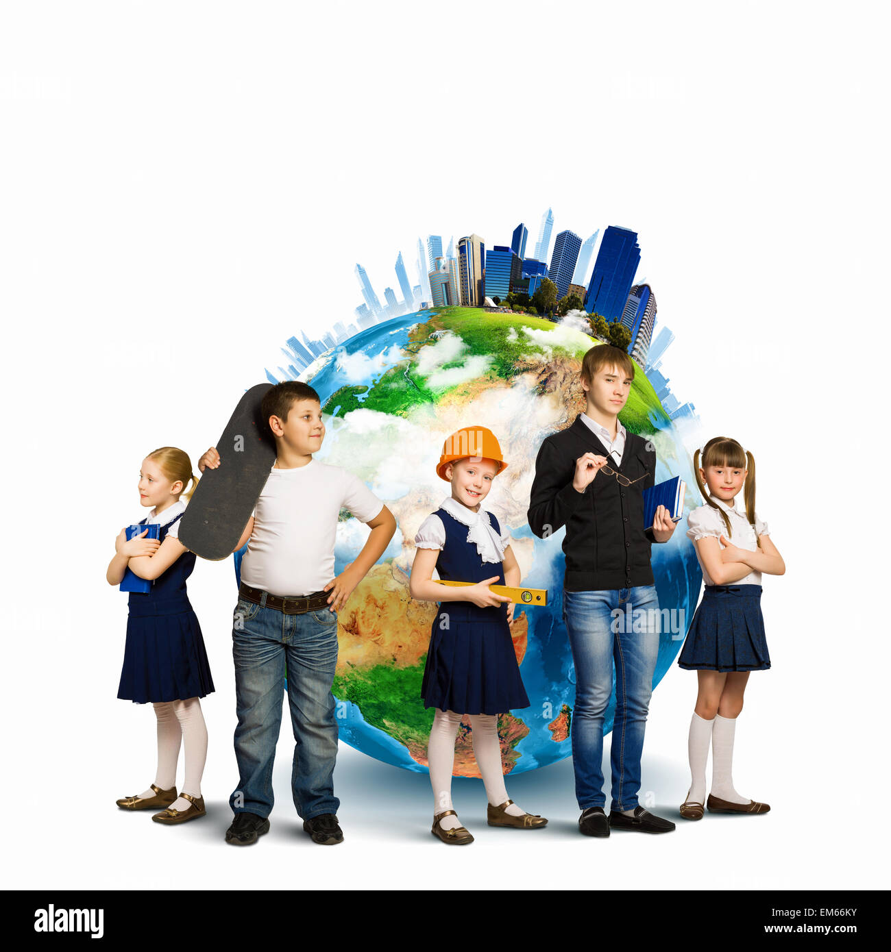 Choosing future profession Stock Photo - Alamy