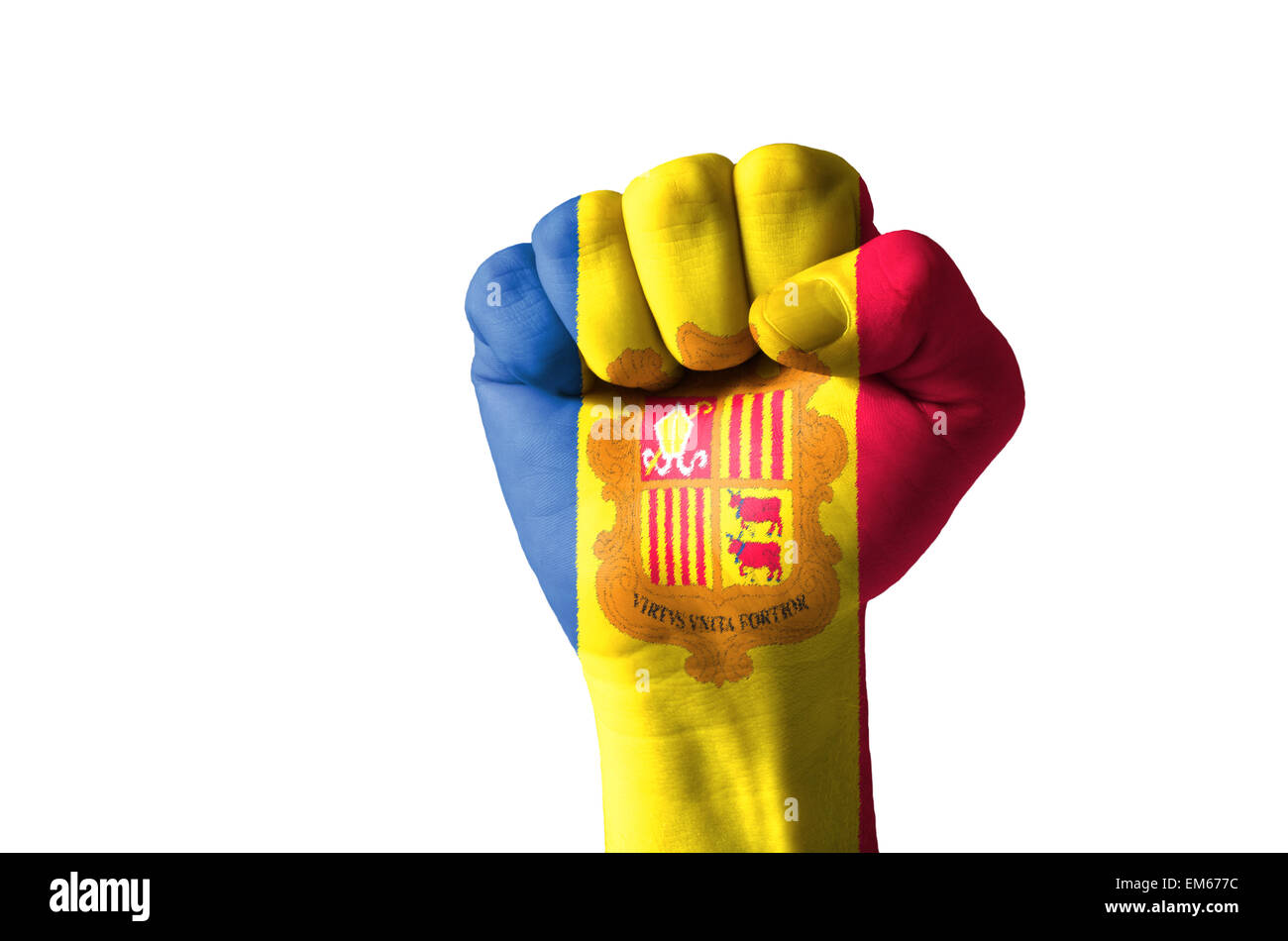 Andoran flag hi-res stock photography and images - Alamy