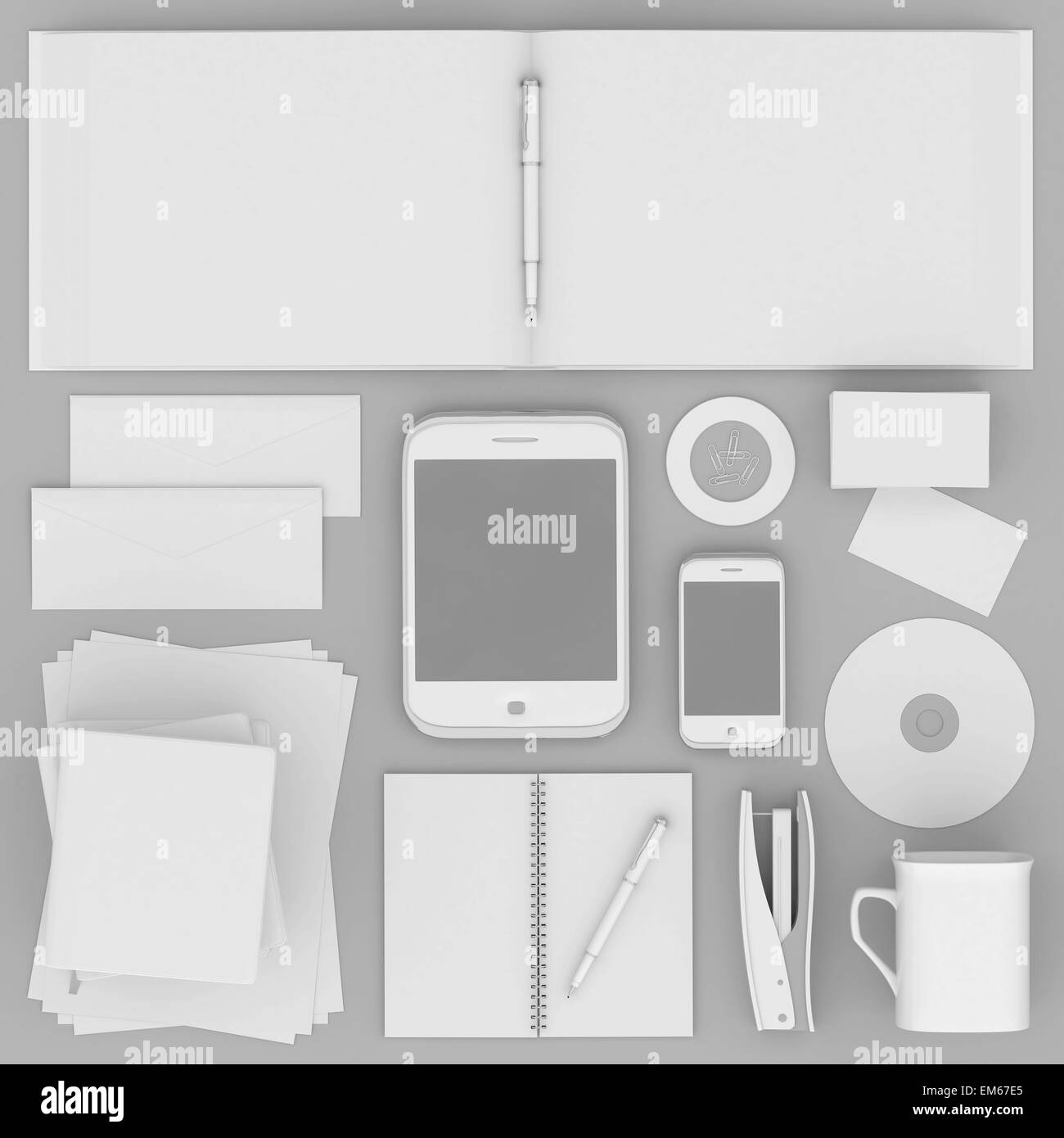 Identity template hi-res stock photography and images - Alamy