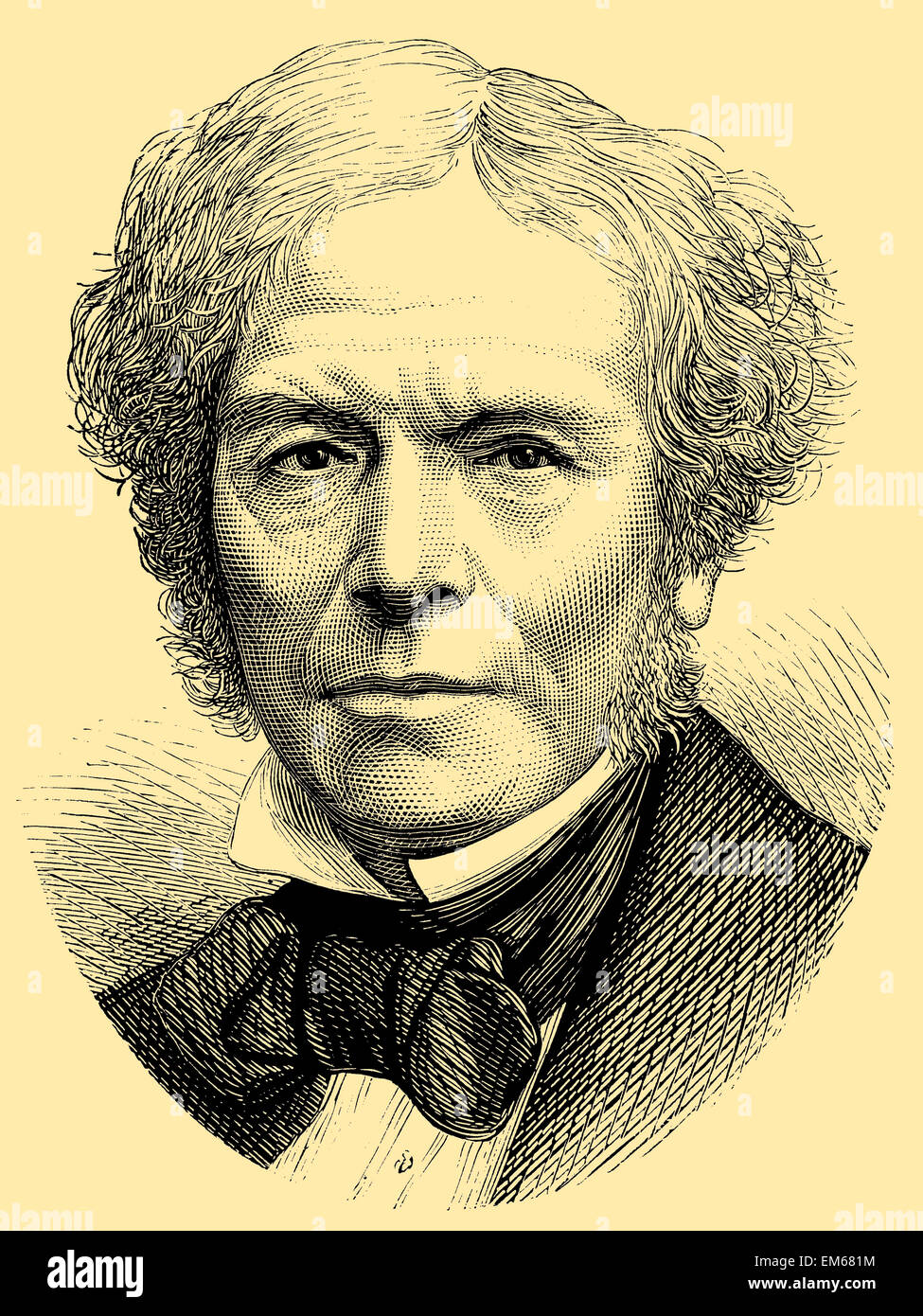 Michael faraday portrait hi-res stock photography and images - Alamy