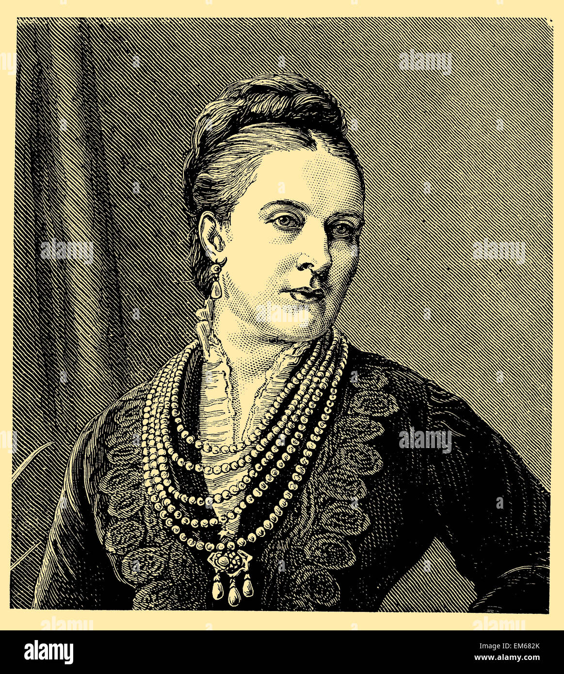 Princess line drawing hi-res stock photography and images - Alamy