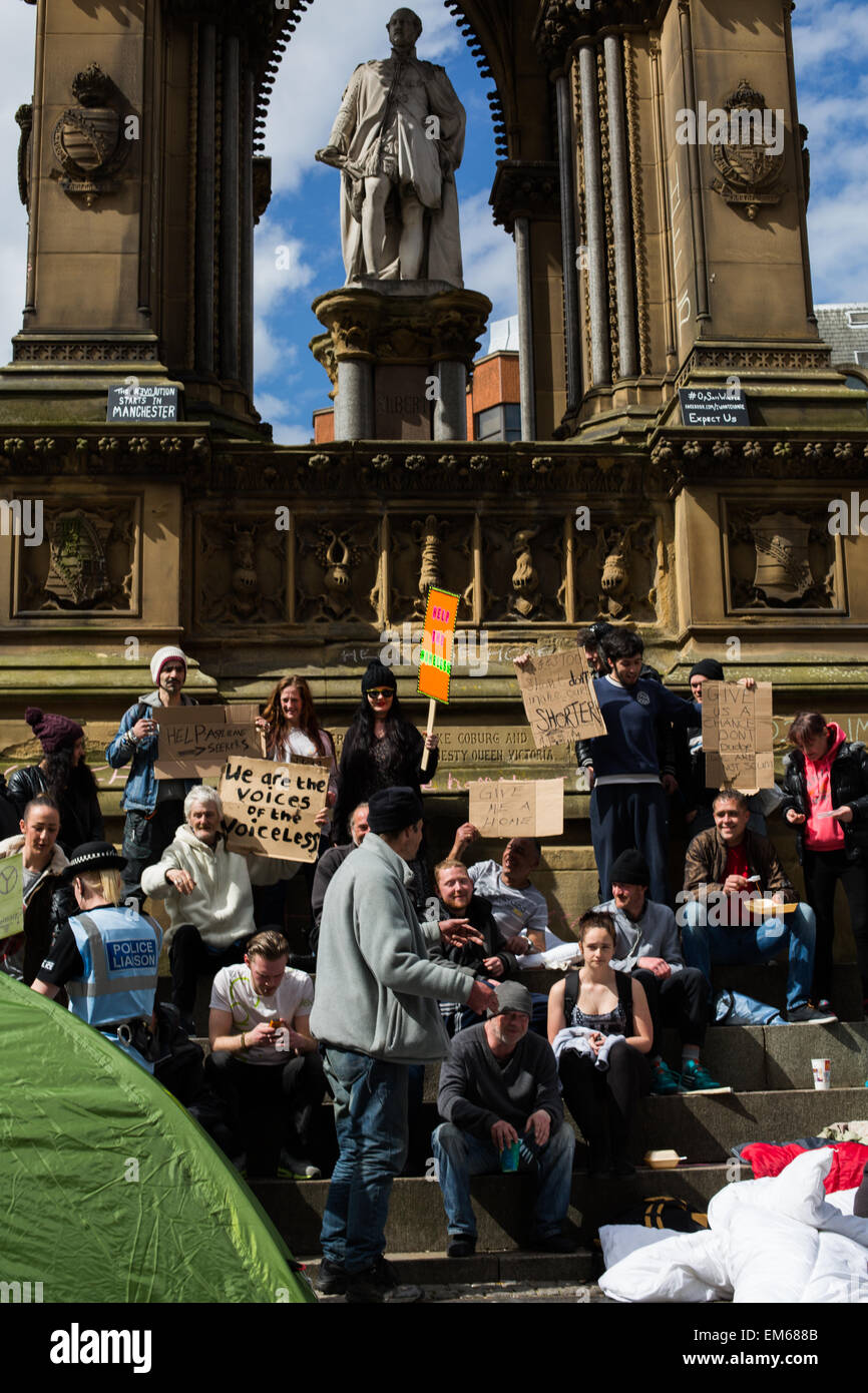 Uk homeless protest hi-res stock photography and images - Alamy
