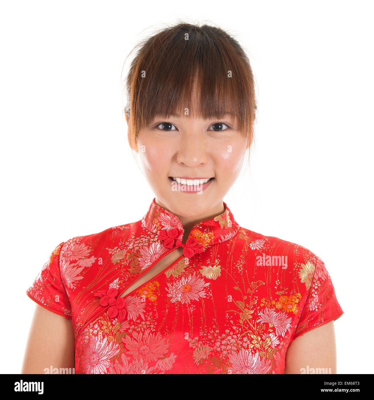Chinese girl face Stock Photo - Alamy