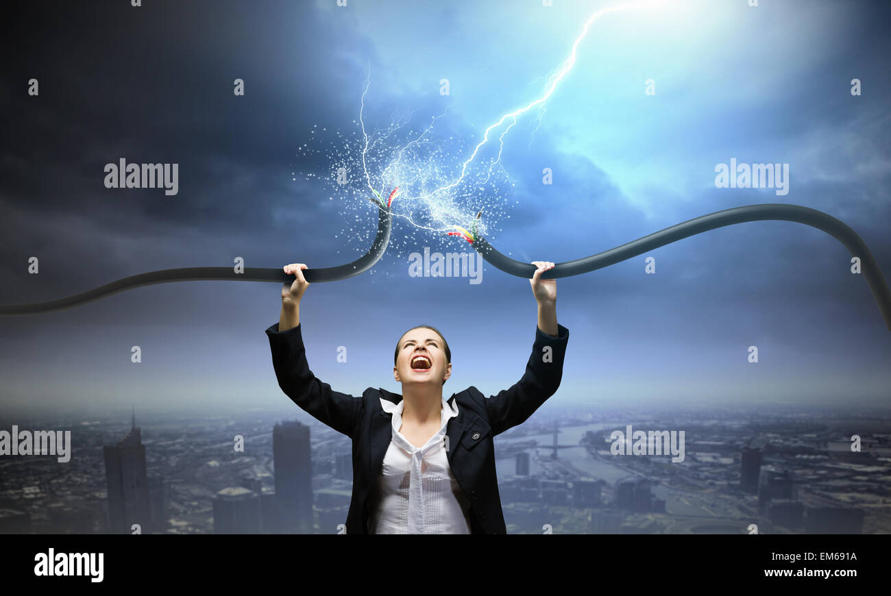 Power and energy Stock Photo - Alamy