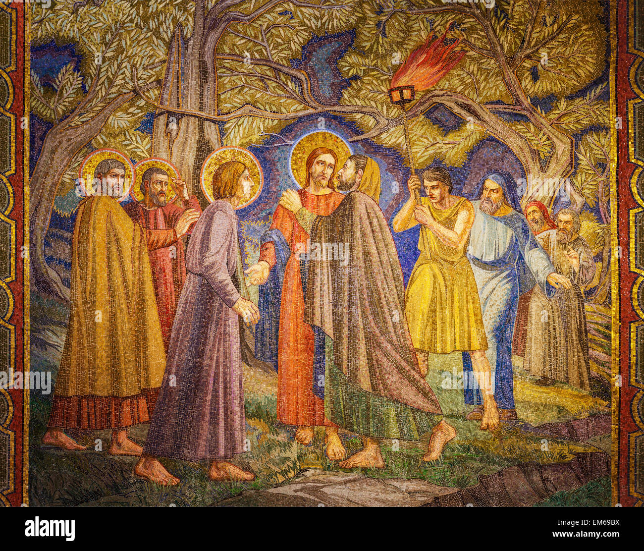 Israel, Jerusalem, alternative name Basilica of Agony; Mount Of Olives ...