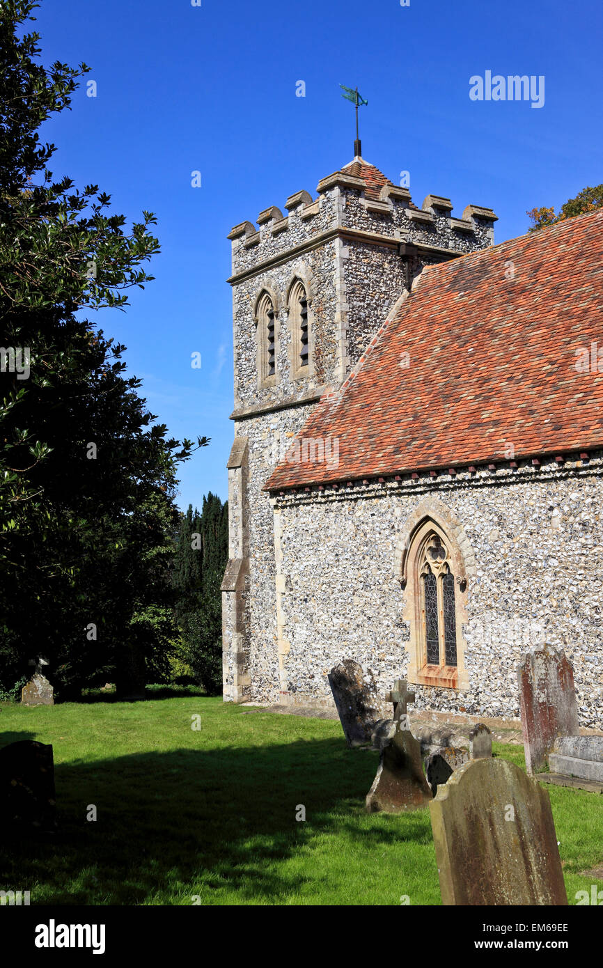RS 2150. Bekesbourne, St Peter's Church, Kent, England Stock Photo - Alamy